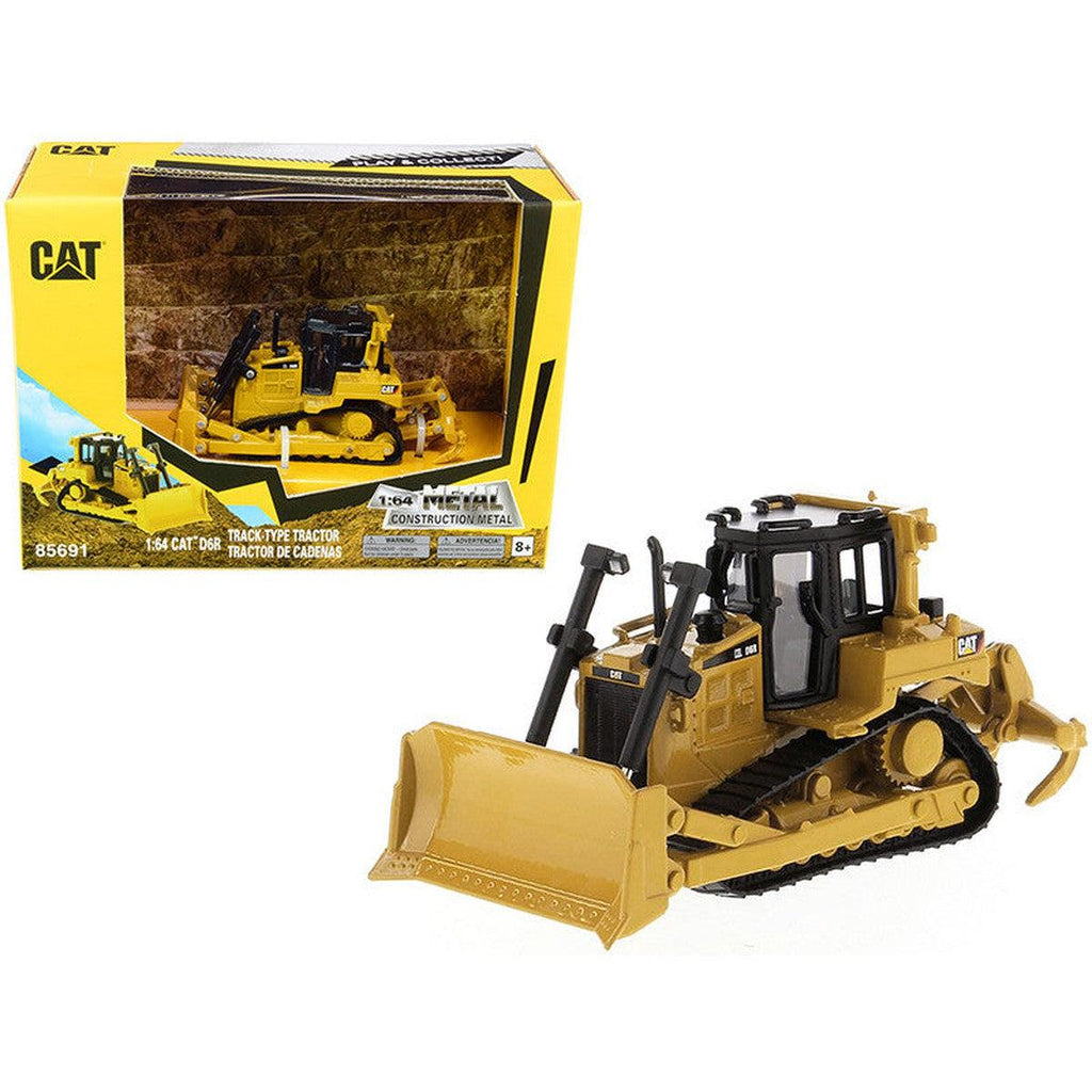 1/64 Scale Cat D6R Toy Bulldozer Play & Collect Series - Diecast