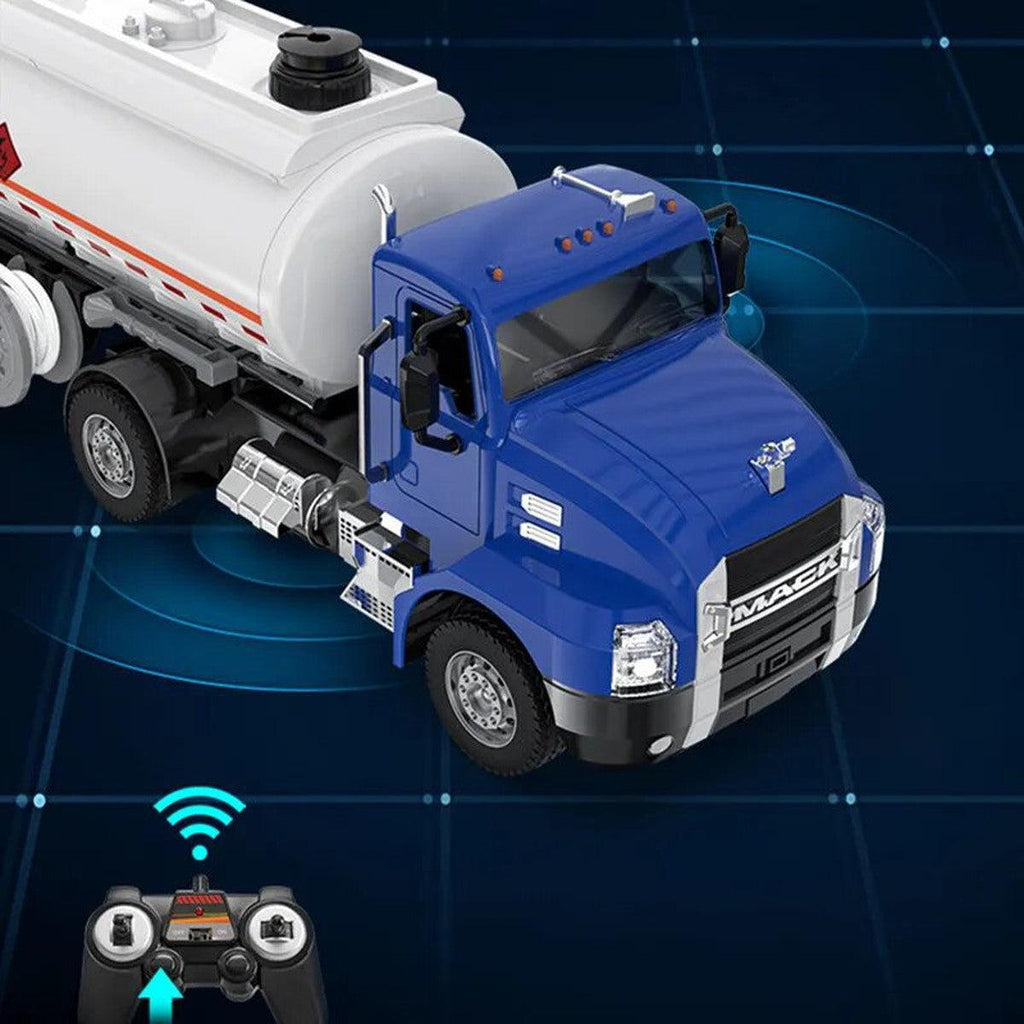 Mack RC Semi Tanker Truck 1:14 Scale With Working Fuel Fill Up