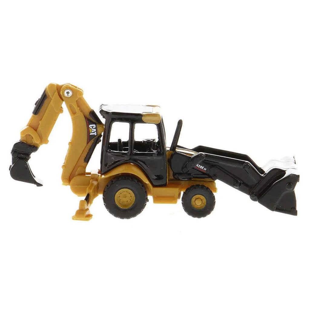 Micro Scale Caterpillar Diecast 420E Toy Backhoe Loader