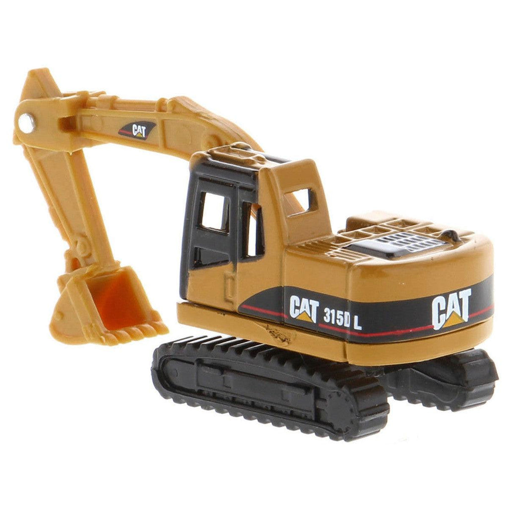 Micro Scale Yellow Diecast Caterpillar 315D L Excavator Toy