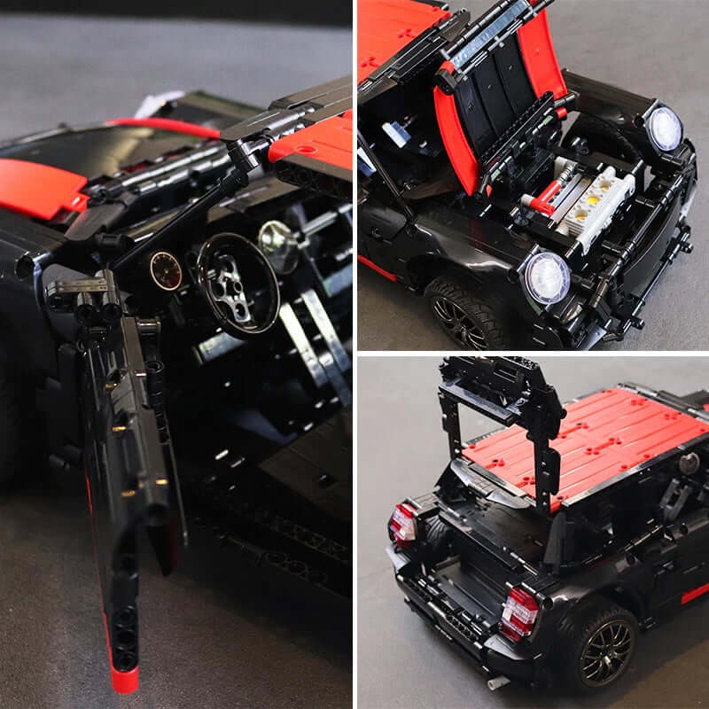 1923 Piece Technical Remote Control Mini Cooper Model Set