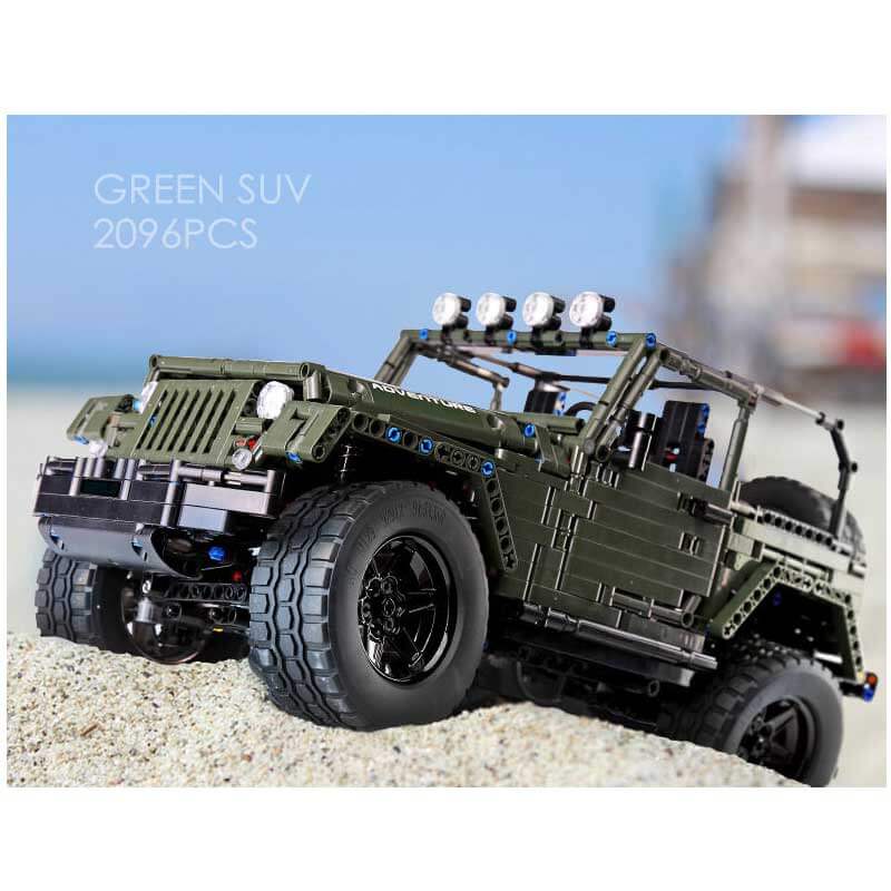 2096 Piece Technical 4x4 Remote Control Model Set