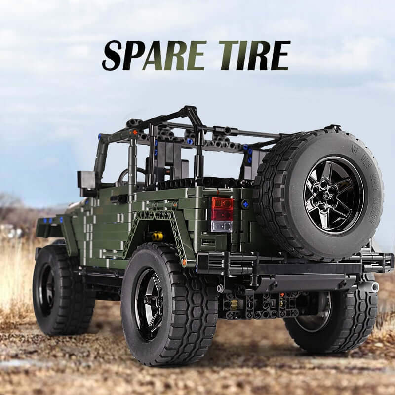 2096 Piece Technical 4x4 Remote Control Model Set