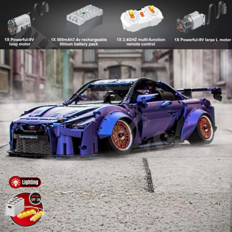 2389 PCS Technical R35 GT-R Remote Control Model Set