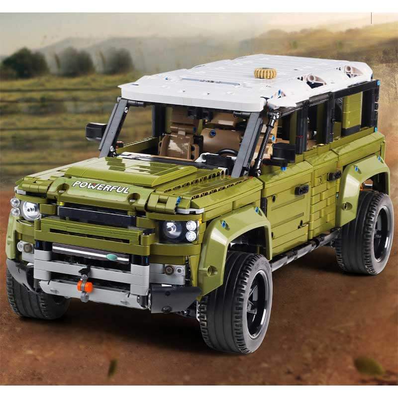 2668 Piece Technical Like 4 Door Defender Model Set
