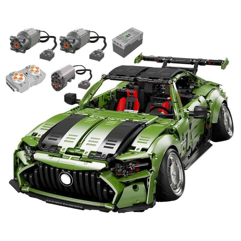 2768 Piece Technical German GT-R Coupe Remote Control Model Set