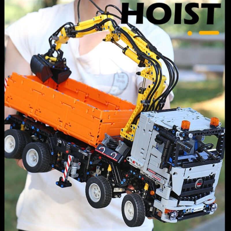 2819 Piece Technical Remote Control Construction Boom Truck Model Set