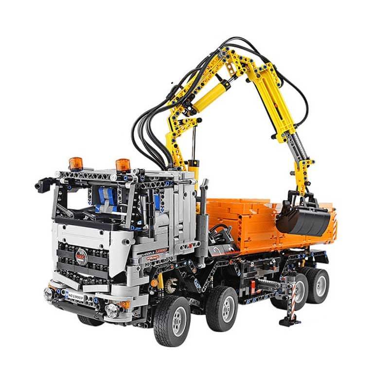 2819 Piece Technical Remote Control Construction Boom Truck Model Set