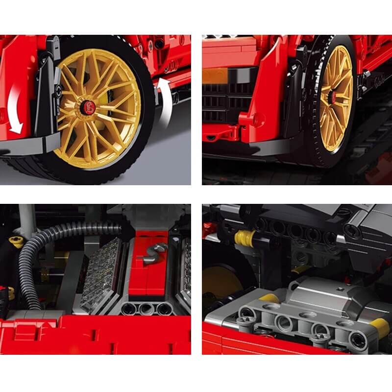 3386 Piece Technical Gt500 Alternative Kit