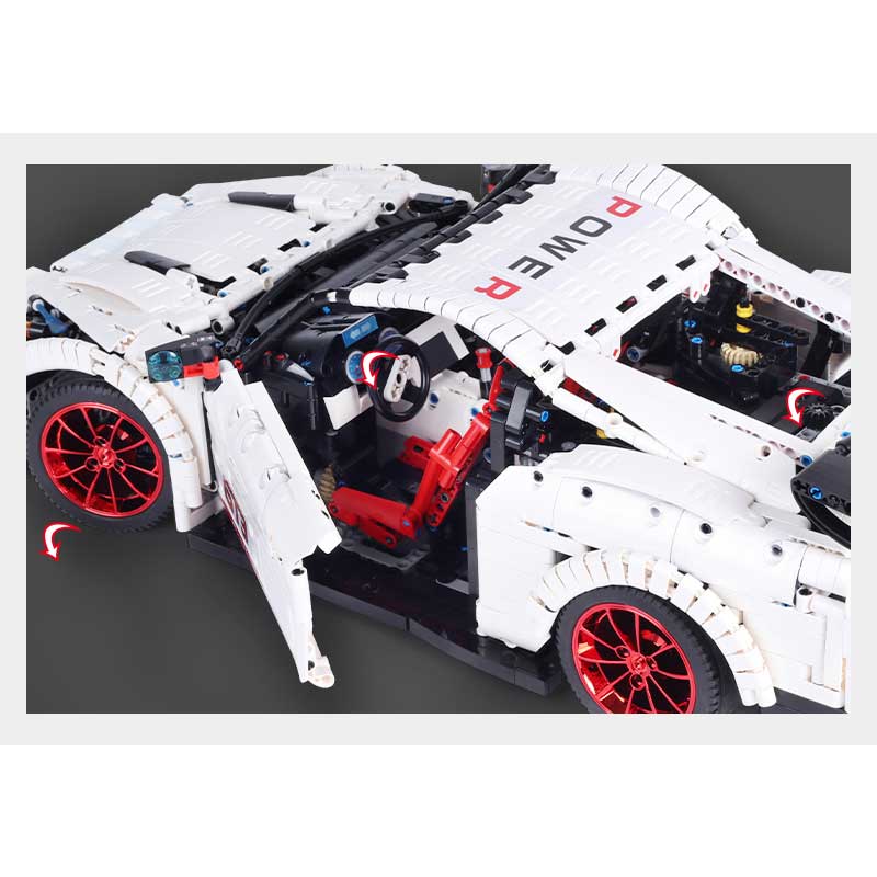 3408 Piece Technical like GT3 Car Remote Control Set