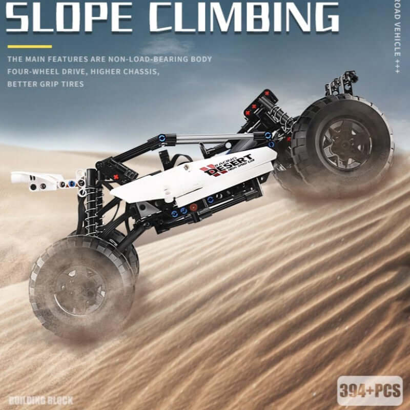 394 Piece Technical Remote Control Dune Buggy Model Set