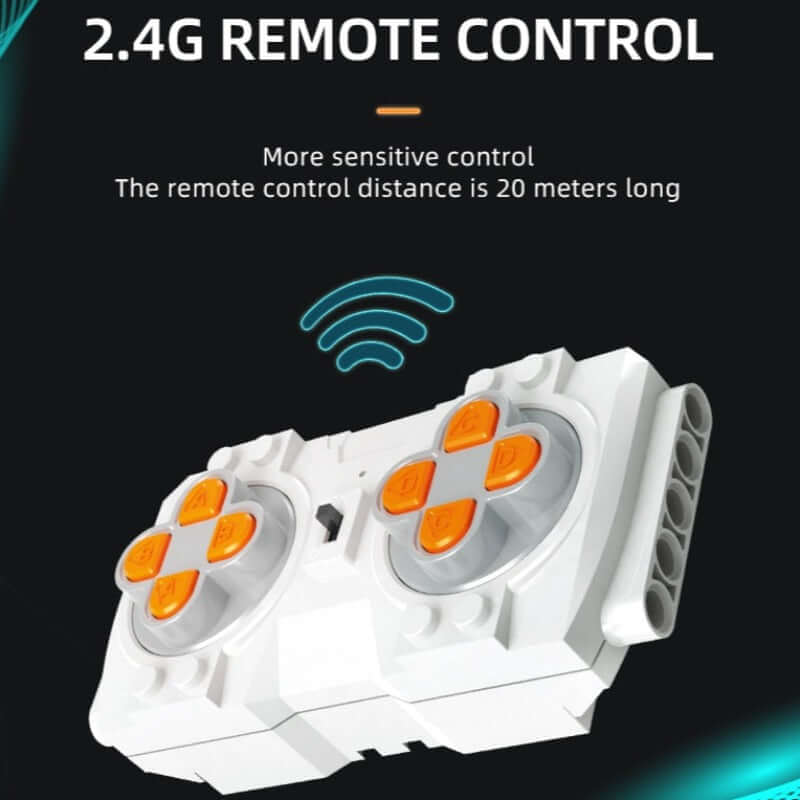 8193 Piece Technical Remote Control Tractor Truck and Trailer Model Se