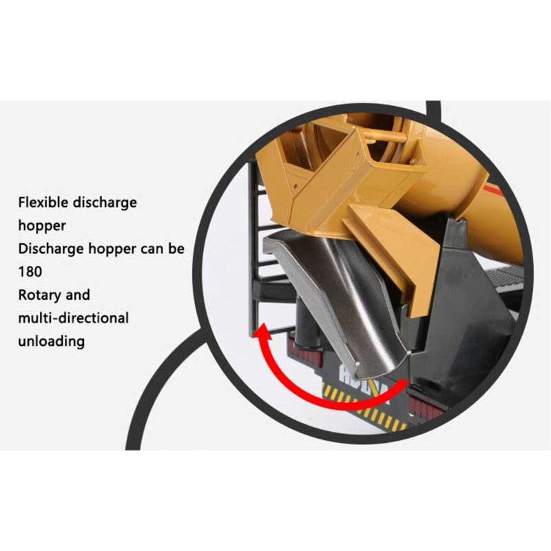 1/14 Scale Remote Control Cement Mixer Truck