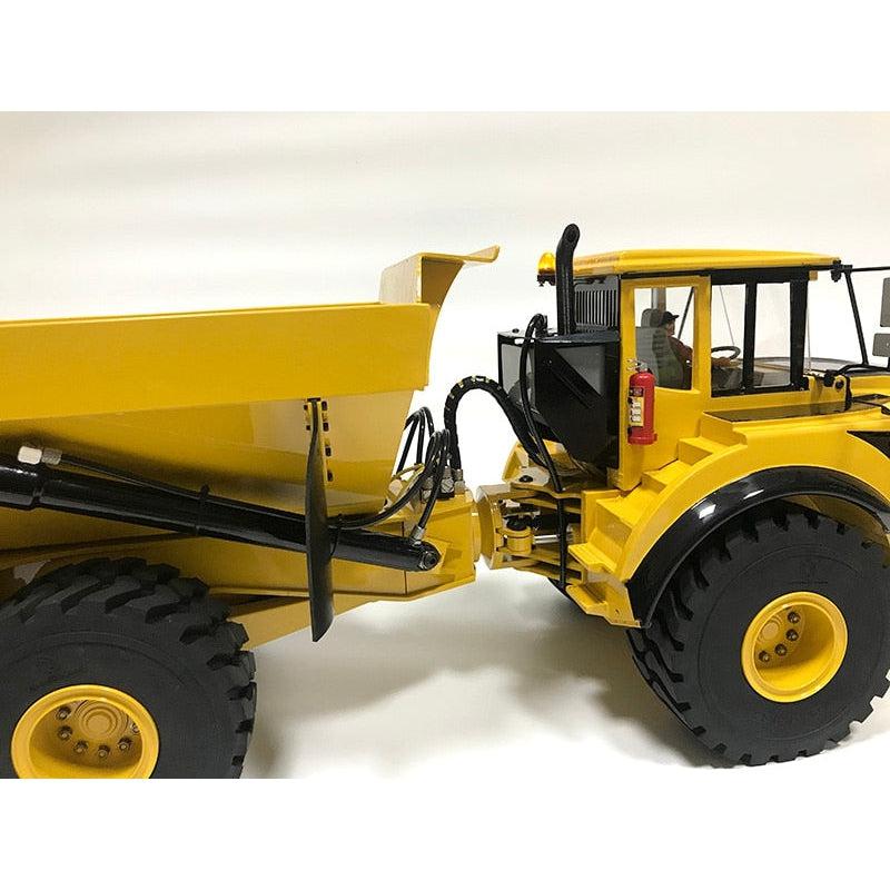 1/14 Scale All Metal Hydraulic Rc Dump Truck Articulating Volvo A40G