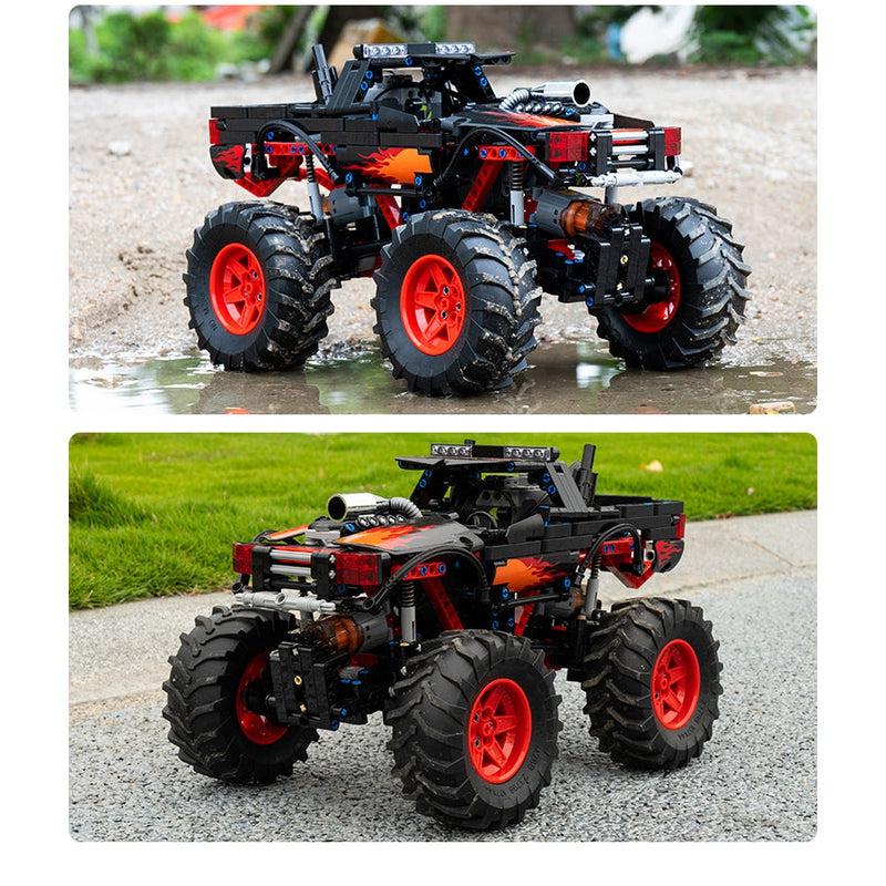 889 Piece Technical Monster Truck Remote Control Set