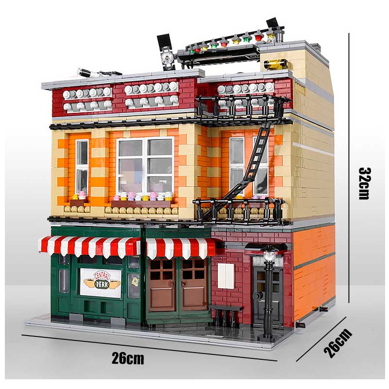 4488 Piece Friends Cafe Set With LED Lights