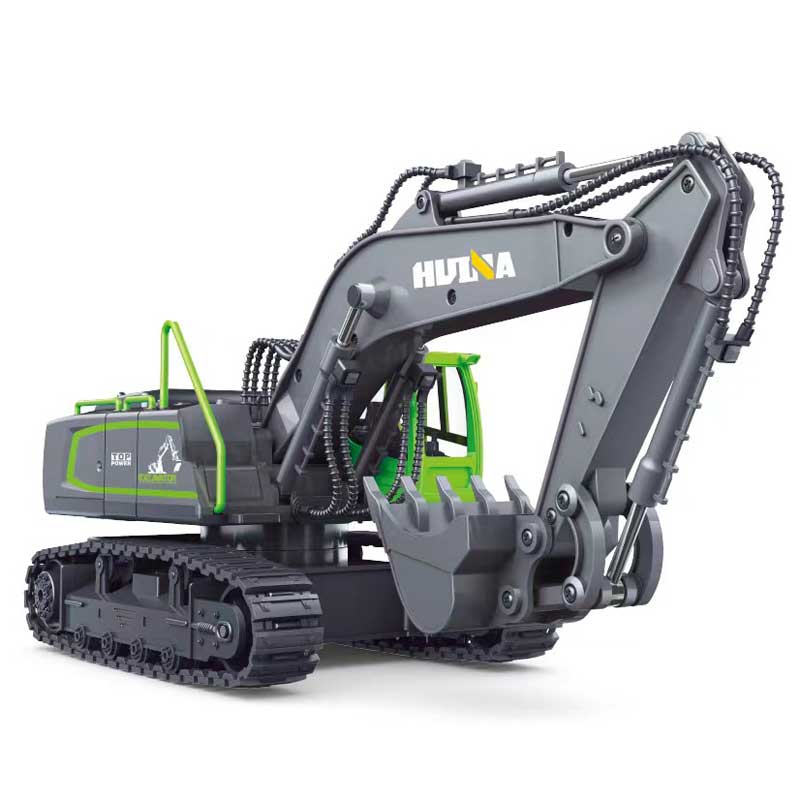 1/18 Scale Mini RC Excavator 11 Channel 2.4Ghz Plastic Kit
