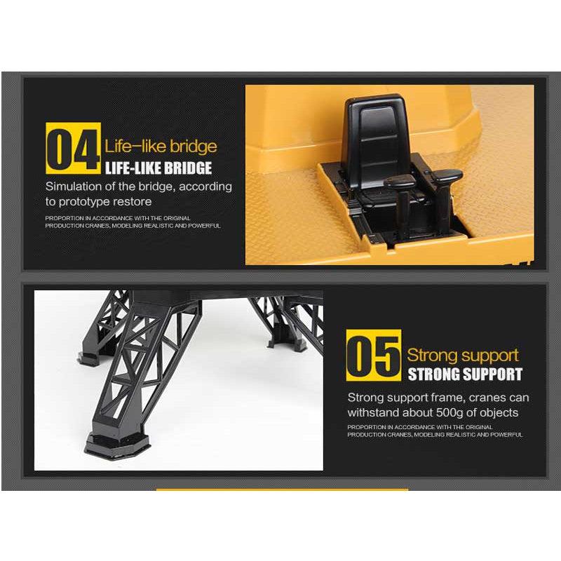 1/14 Scale Remote Control Crane - Tower Model